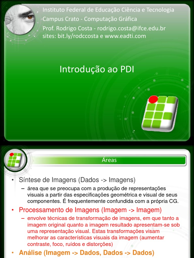 Introdução Ao Processamento Digital de Imagens | PDF | Segmentação de ...