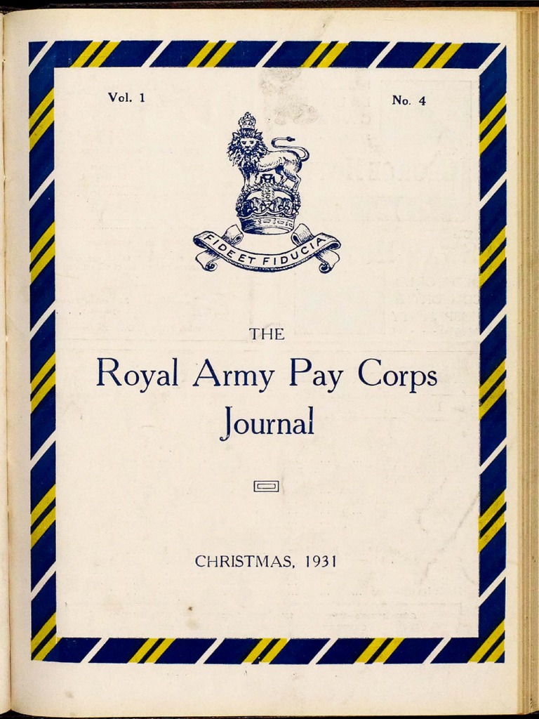 Royal Army Pay Corps Journal: Christi/1As | PDF | John Churchill, 1st ...