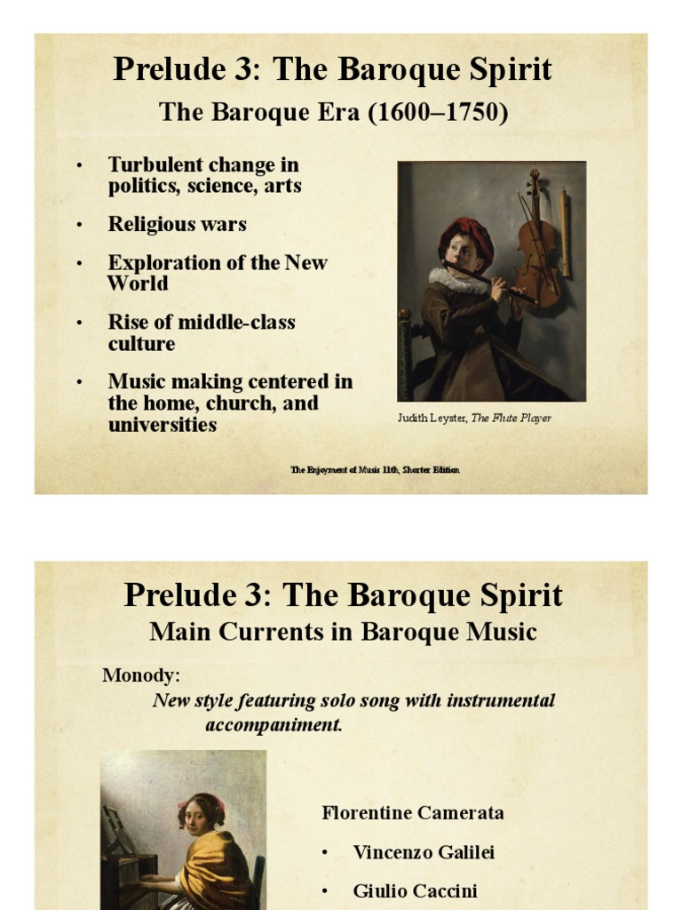 Baroque Powerpoint | PDF | Johann Sebastian Bach | Baroque Music