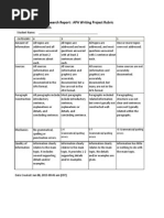 Animal Research Project Rubric | PDF