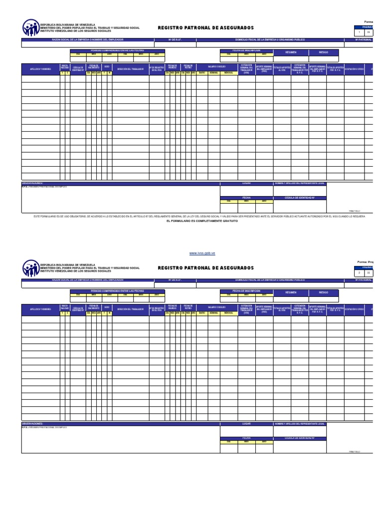 Forma 13-12 Formulario | PDF