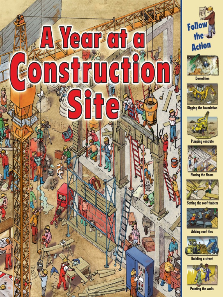 A Year at A Construction Site | PDF | Framing (Construction) | Roof