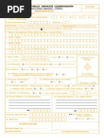 SSO Handwritten Declaration Form | PDF