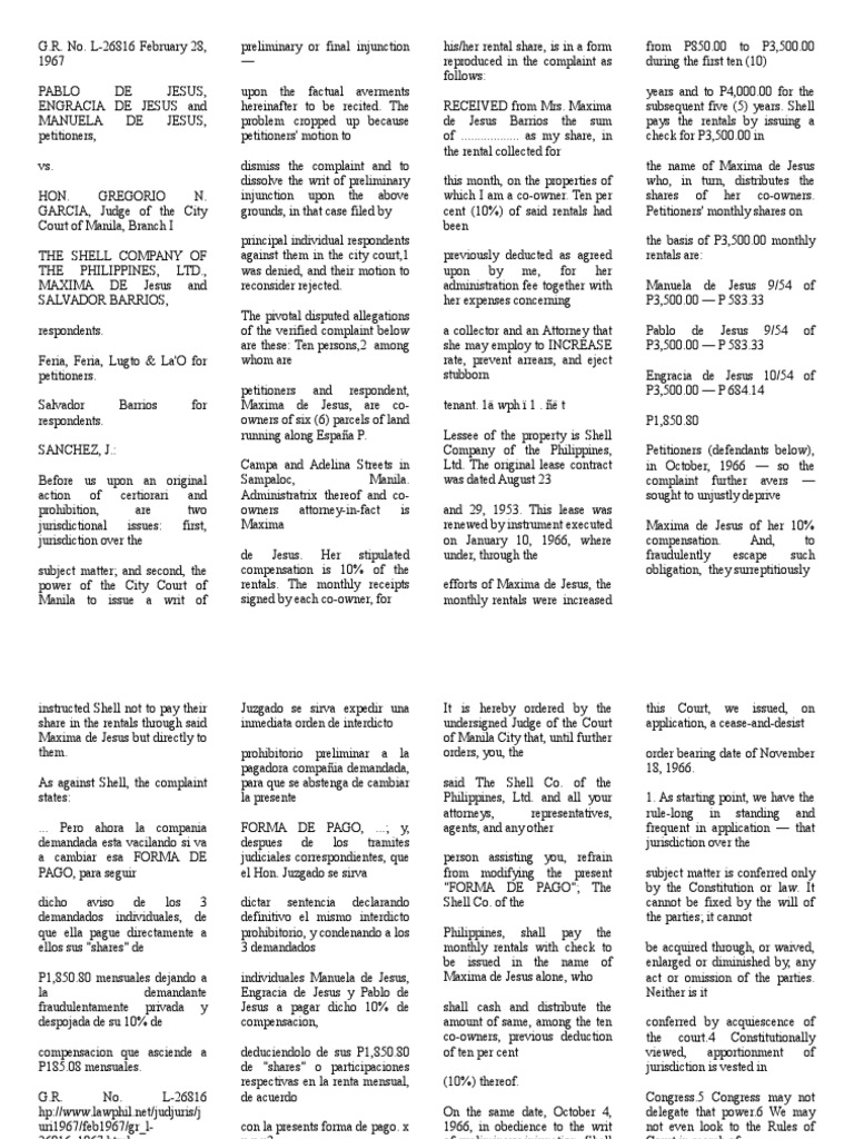 Cases Juris of Rtc | Lawsuit | Foreclosure