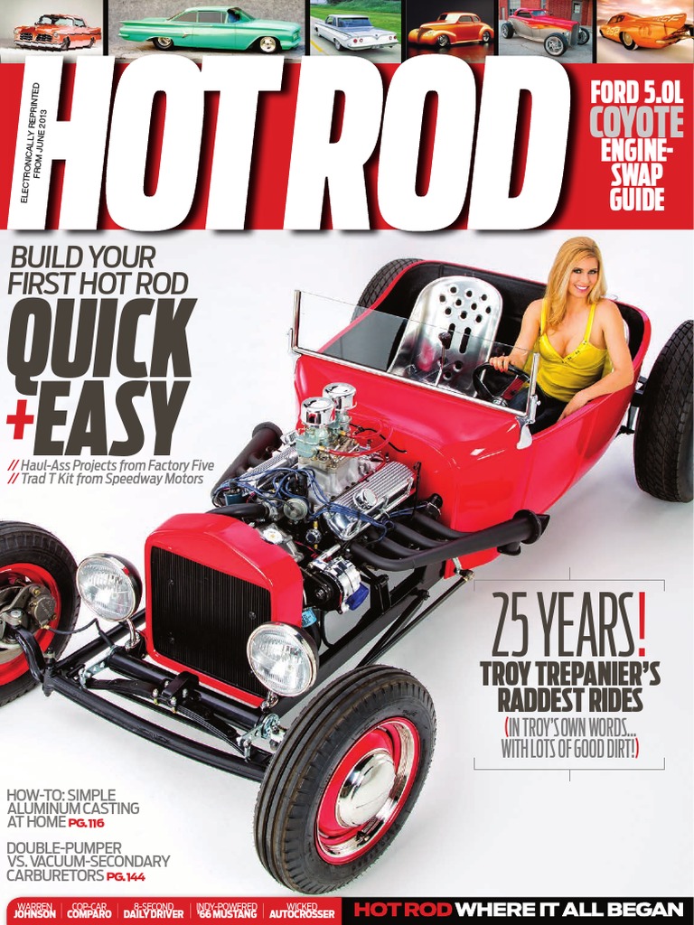 Hot Rod Coyote Swap Guide Reprint July 2013 | PDF | Wheeled Vehicles ...