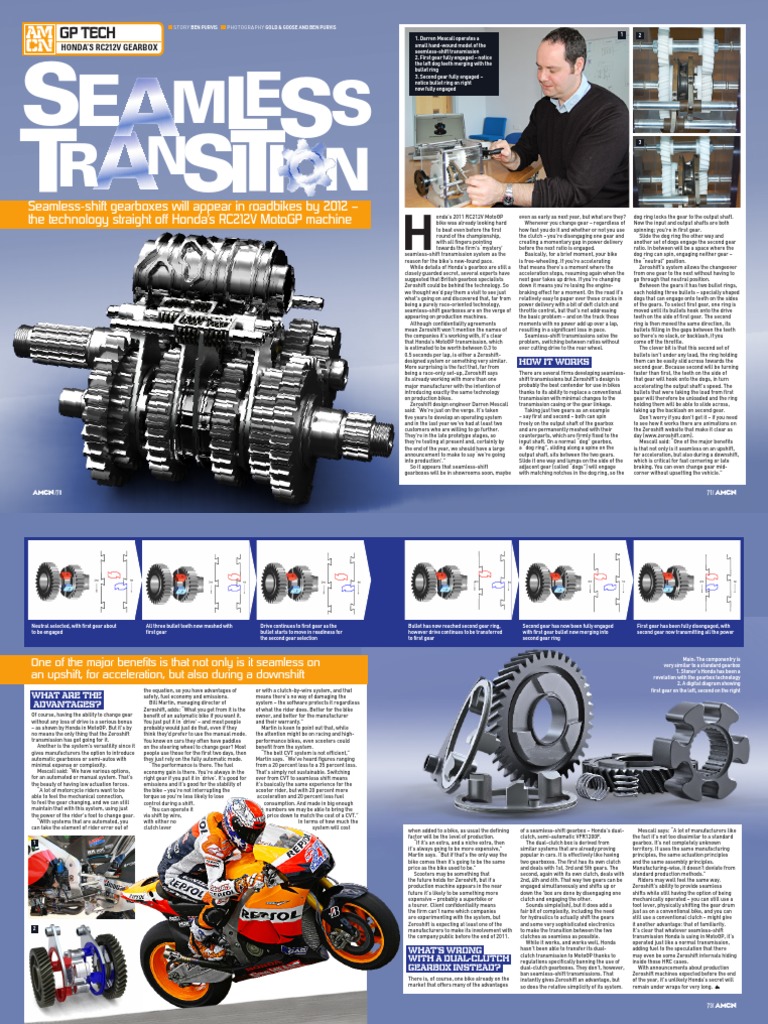 Seamless Transitions | PDF | Manual Transmission | Transmission (Mechanics)