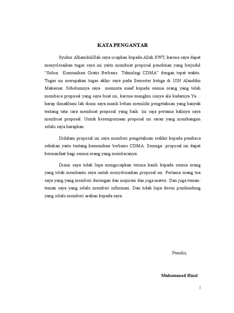 Proposal Penelitian Teknik Informatika | PDF