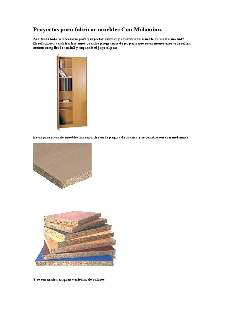 Proyectos MDF | PDF