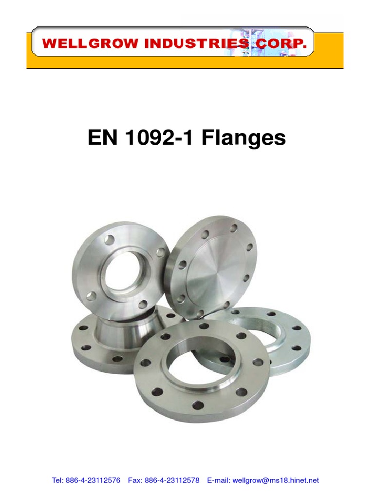 EN 1092-1-Flange PDF | PDF