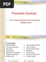 Pneumatic Symbols (Extensive Summary) (ISO 1219-1) | PDF