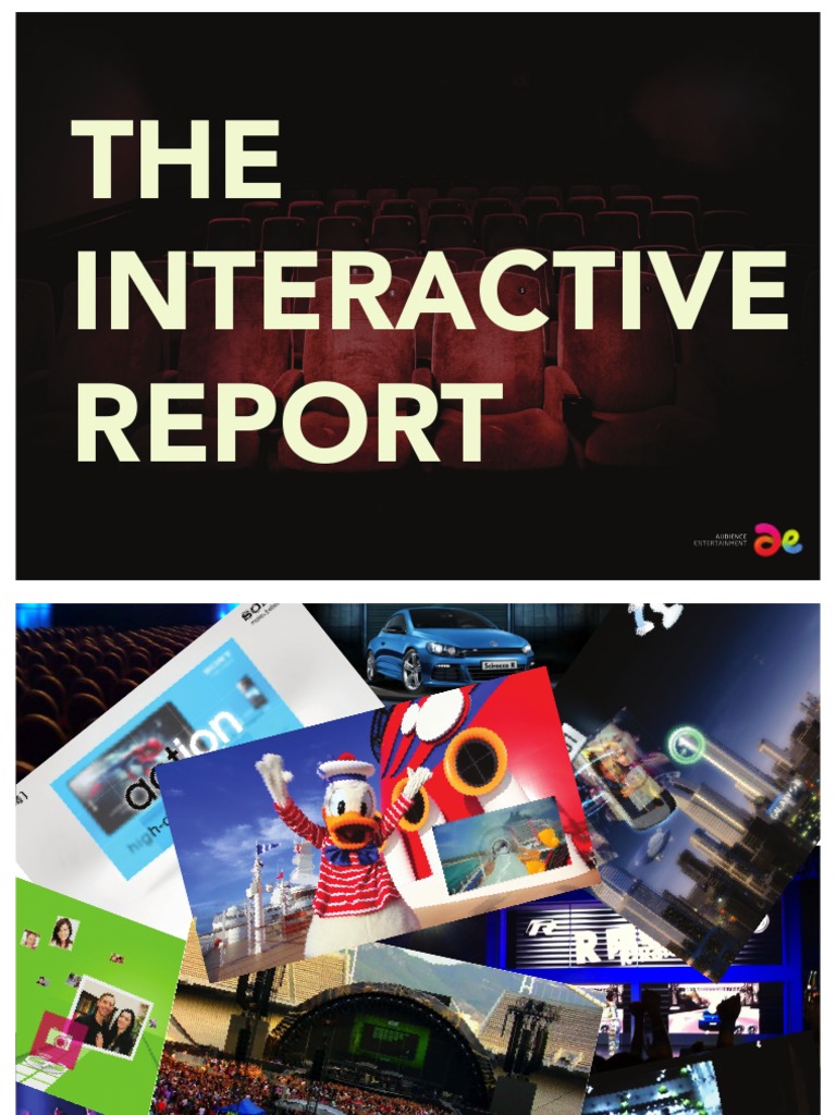 Interactive Report | PDF | Communication | Cinema