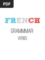 French Verb Tense Cheat Sheet | PDF | Perfect (Grammar) | Language ...