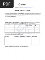 CRC Press Book Publishing Proposal: Contacts Page | PDF | Books | Textbook