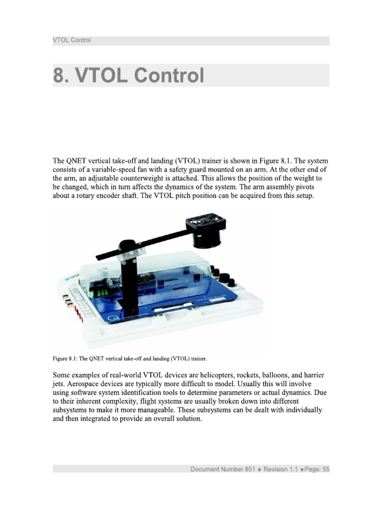 QNET Control Guide Vtol | PDF