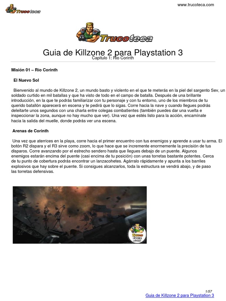 Guia Killzone 2 Playstation 3 | PDF | Guerra antiaérea | Tanques