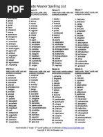 Slosson Oral Reading Test (Sort) : Last First Middle | PDF | Nature