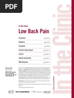 CORE Back Tool | PDF | Low Back Pain | Back Pain