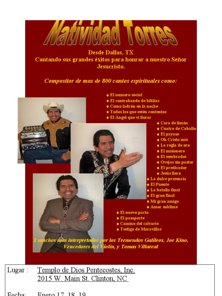 Natividad Torres Poster | PDF | Jesús | Religiones mediterráneas antiguas