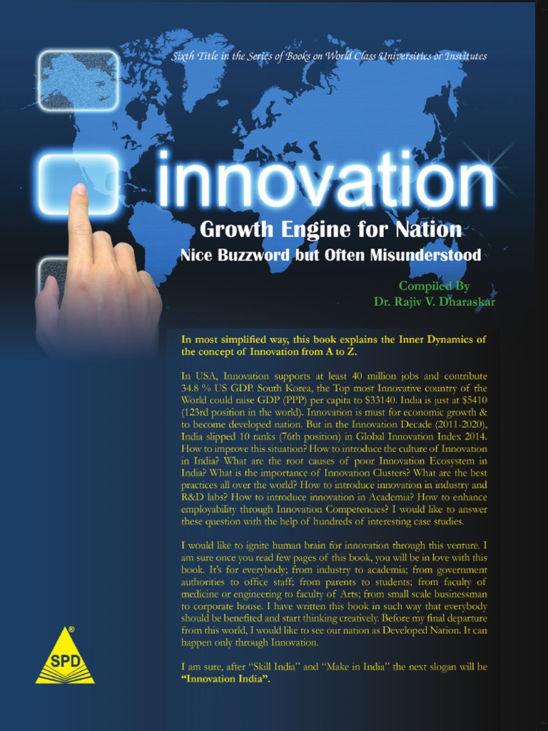 Innovation Book DR Dharaskar | PDF | Innovation | Research And Development