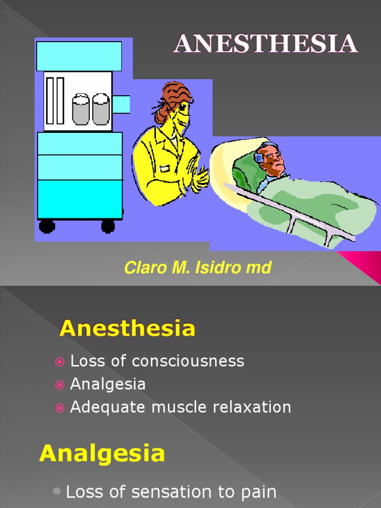 Anestesi - Jenis & Obat Anestesi | PDF | Anesthesia | Pharmacology