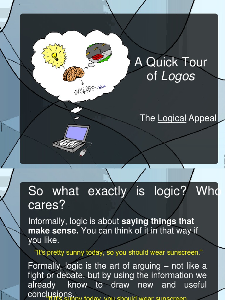 A Quick Tour of Logos: The Logical Appeal | PDF | Deductive Reasoning ...