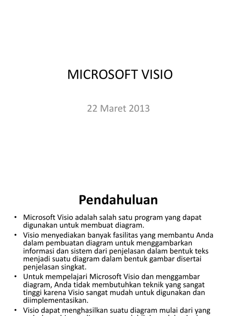 Panduan Lengkap Microsoft Visio | PDF