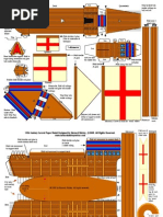 Caravel Ship Model Template Guide | PDF