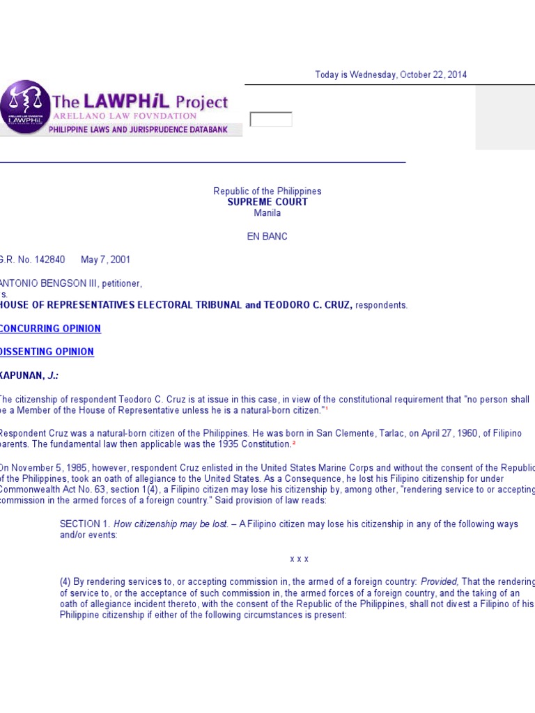 Supreme Court: Concurring Opinion Dissenting Opinion | Download Free ...