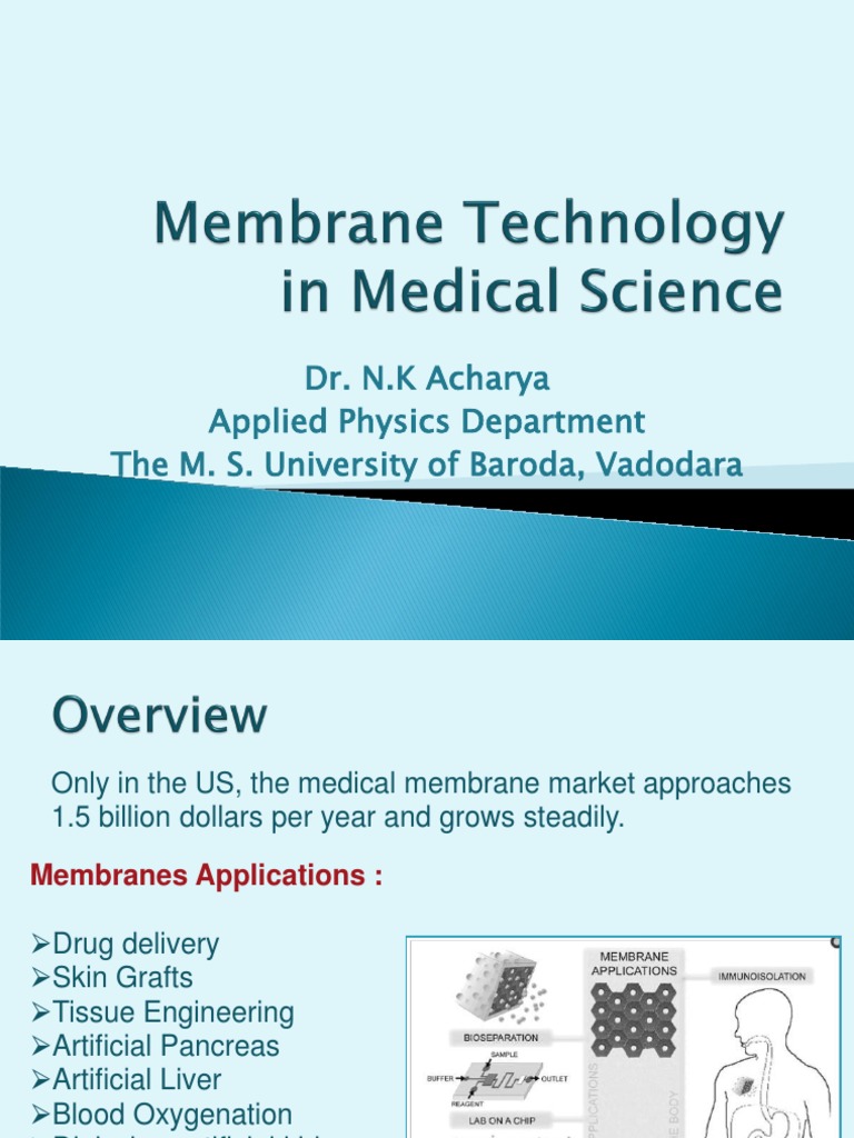 Membrane in Medical Science | PDF | Ionizing Radiation | Cell Membrane