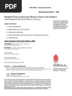 AIA Document B101-2017 (Sample) PDF | PDF | Construction Bidding ...