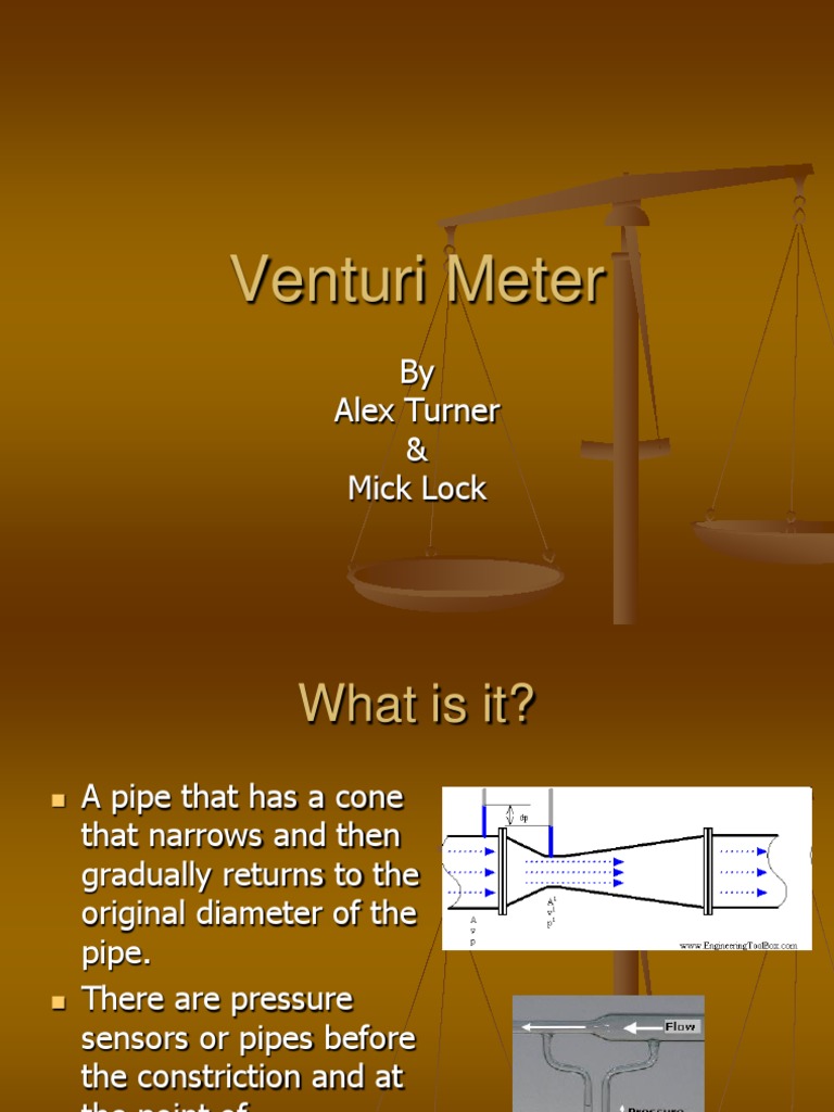 Venturi Meter | PDF