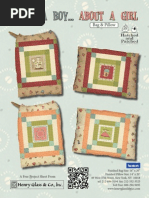Tilda Hot Chocolate Sewing Templates | PDF | Seam (Sewing) | Sewing