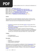 Método de Ordenamiento Por Intercalación | PDF | Almacenamiento de ...