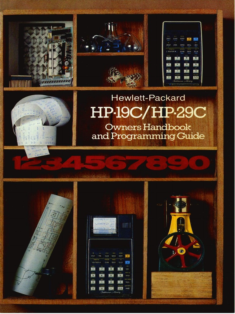 HP 29C OwnersHandbook | PDF | Calculator | Hewlett Packard