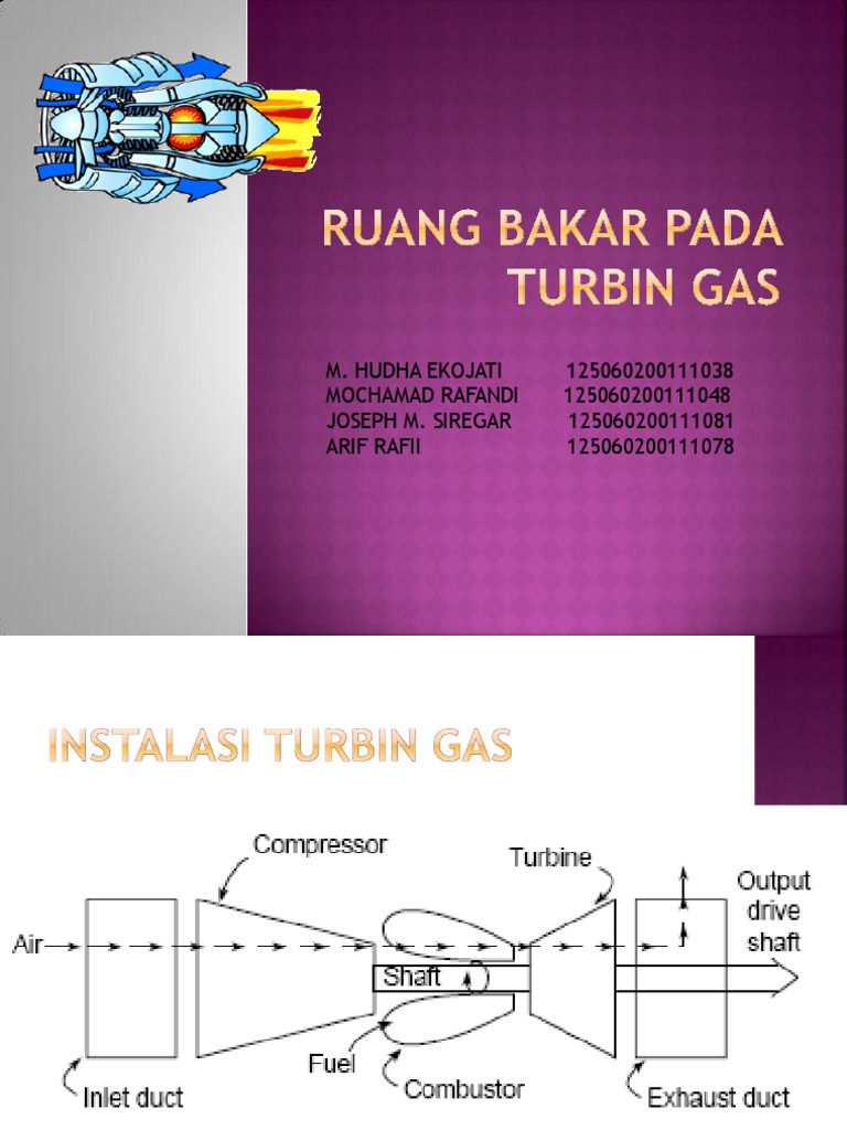 Proses Pembakaran dalam Turbin Gas | PDF