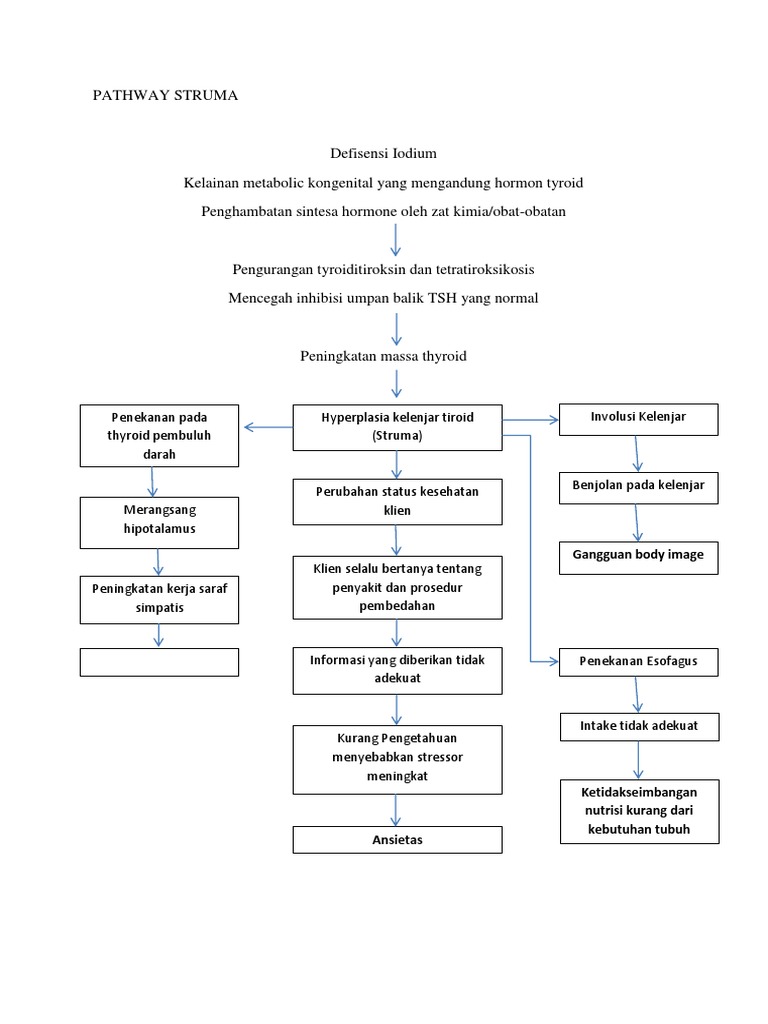 Pathway Struma | PDF | Kesehatan Holistik