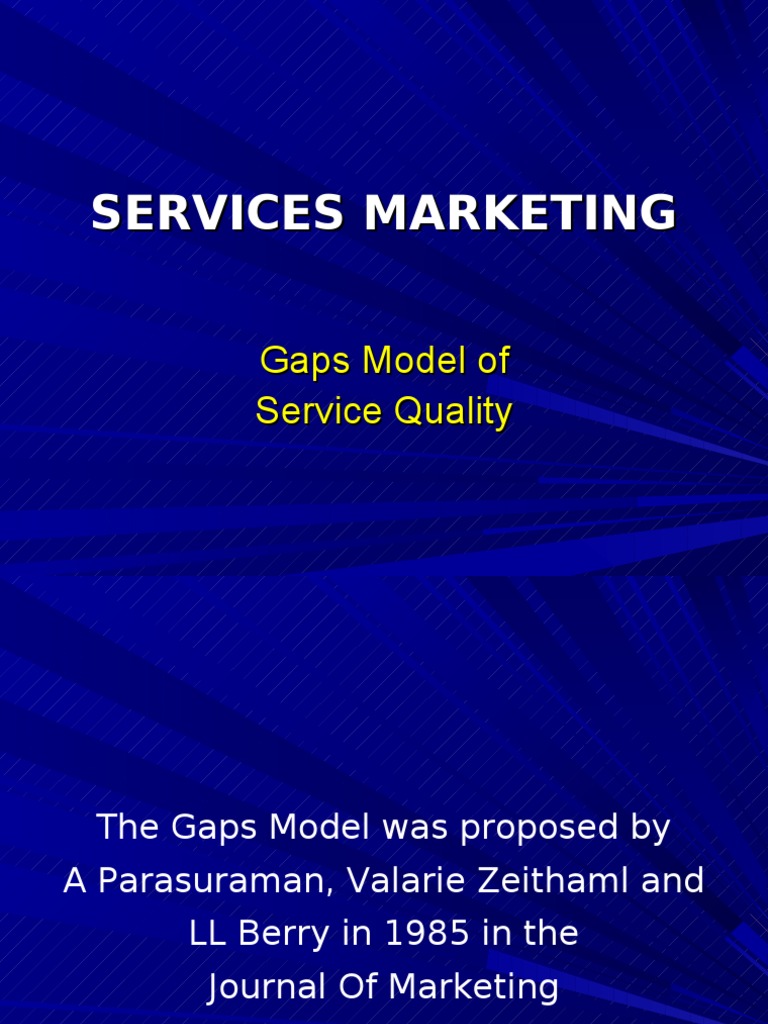 Services Marketing | PDF | Marketing | Microeconomics
