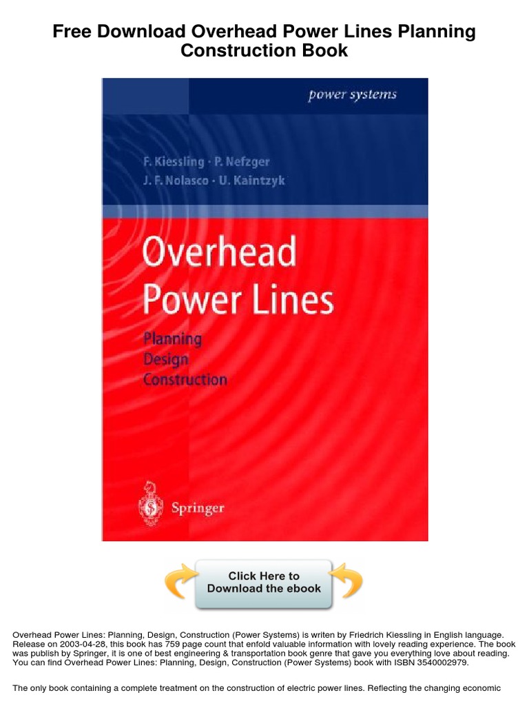A Review On Overhead Power Lines Planning Construction | PDF | Building ...