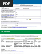 First Aid Risk Assessment Template | PDF | First Aid | Limited ...