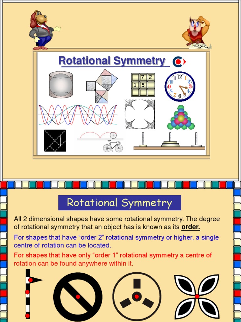 Symmetry (Rotational) | PDF | Geometric Objects | Elementary Geometry