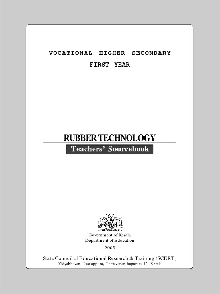 Rubber Technology-I PDF | PDF | Constructivism (Philosophy Of Education ...