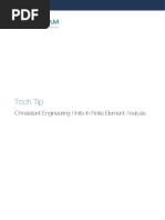 Consistent Units - LS-DYNA Support | PDF | Pascal (Unit) | Force