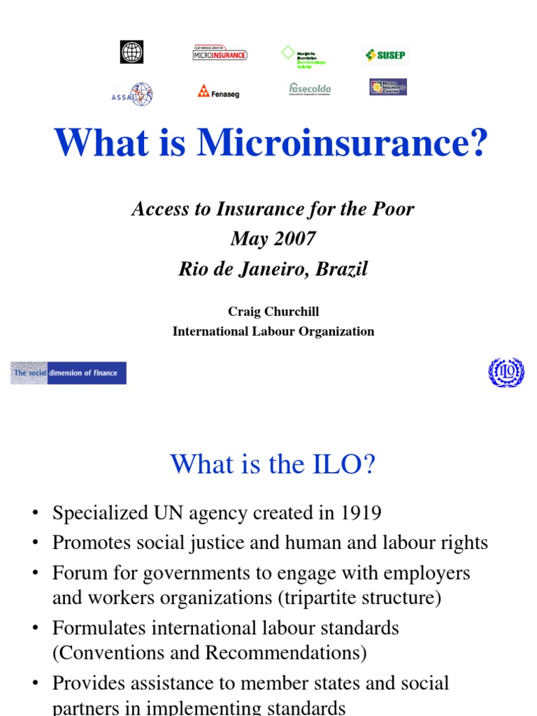 Micro Insurance | Download Free PDF | Social Protection | Insurance
