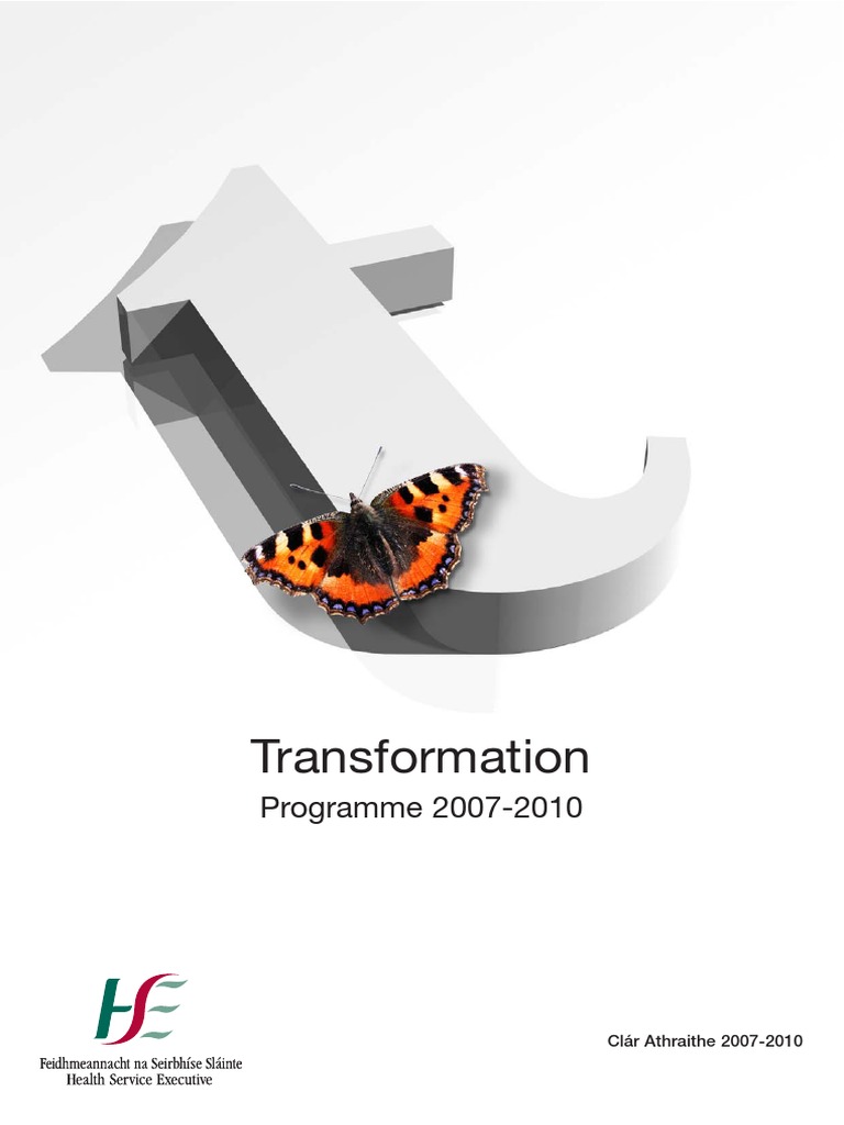 Transformation: Programme 2007-2010 | PDF | Chronic Condition | Health Care
