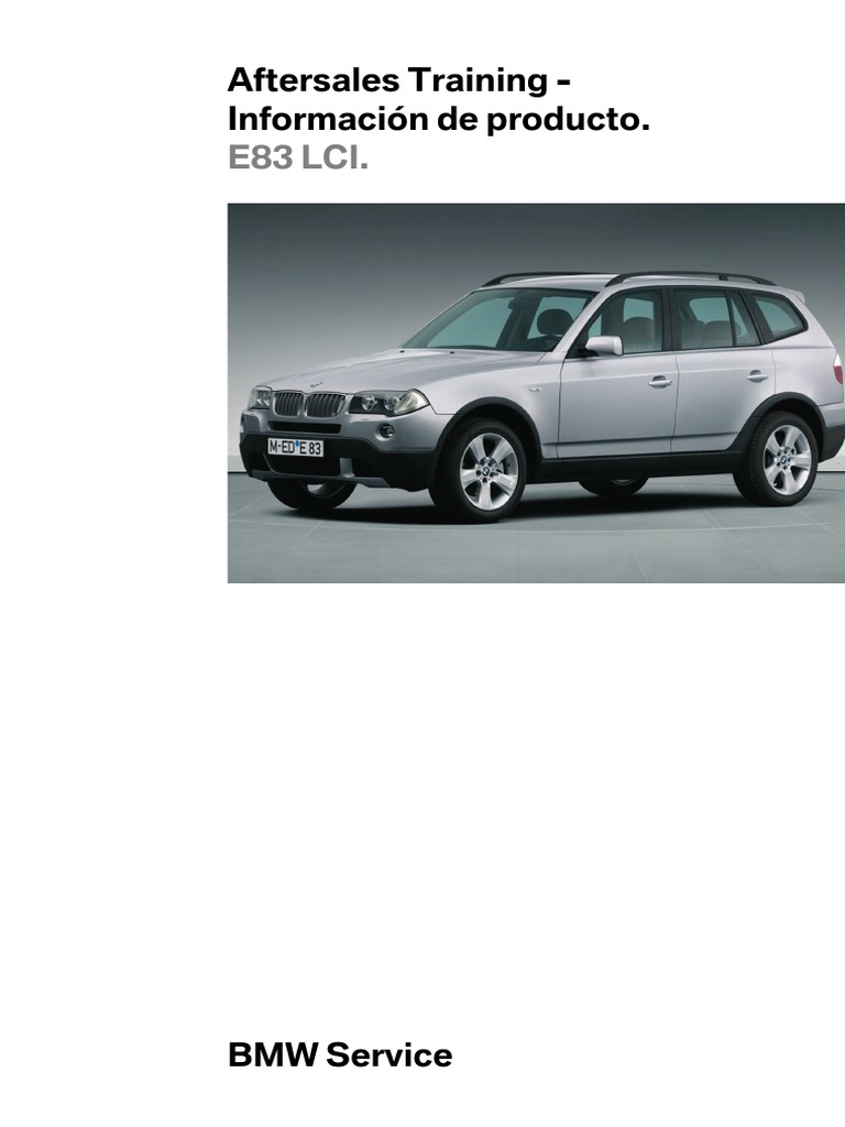 N52K E83 - Lci | PDF | Ingeniería mecánica | Energía y recursos