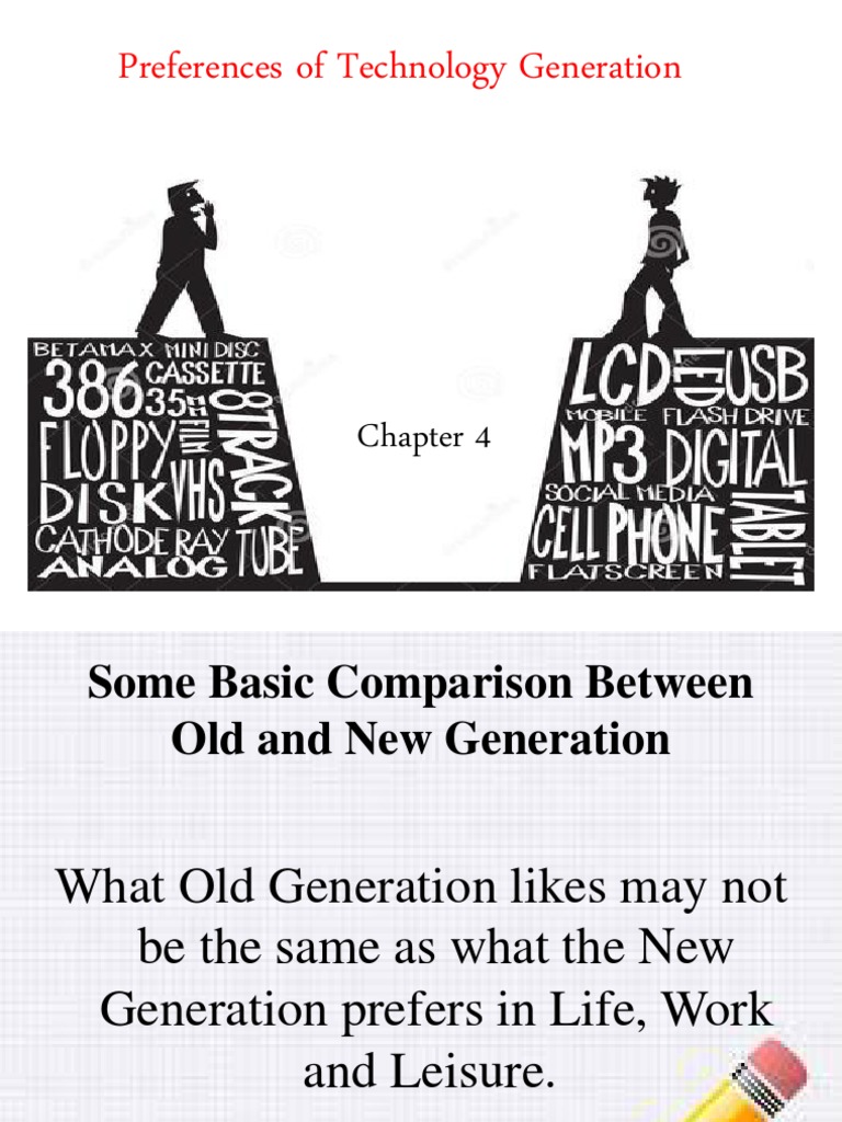 Preferences of Technology Generation | PDF | Learning | Cognitive Science