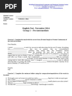 Travel English Booklet Final Version | PDF