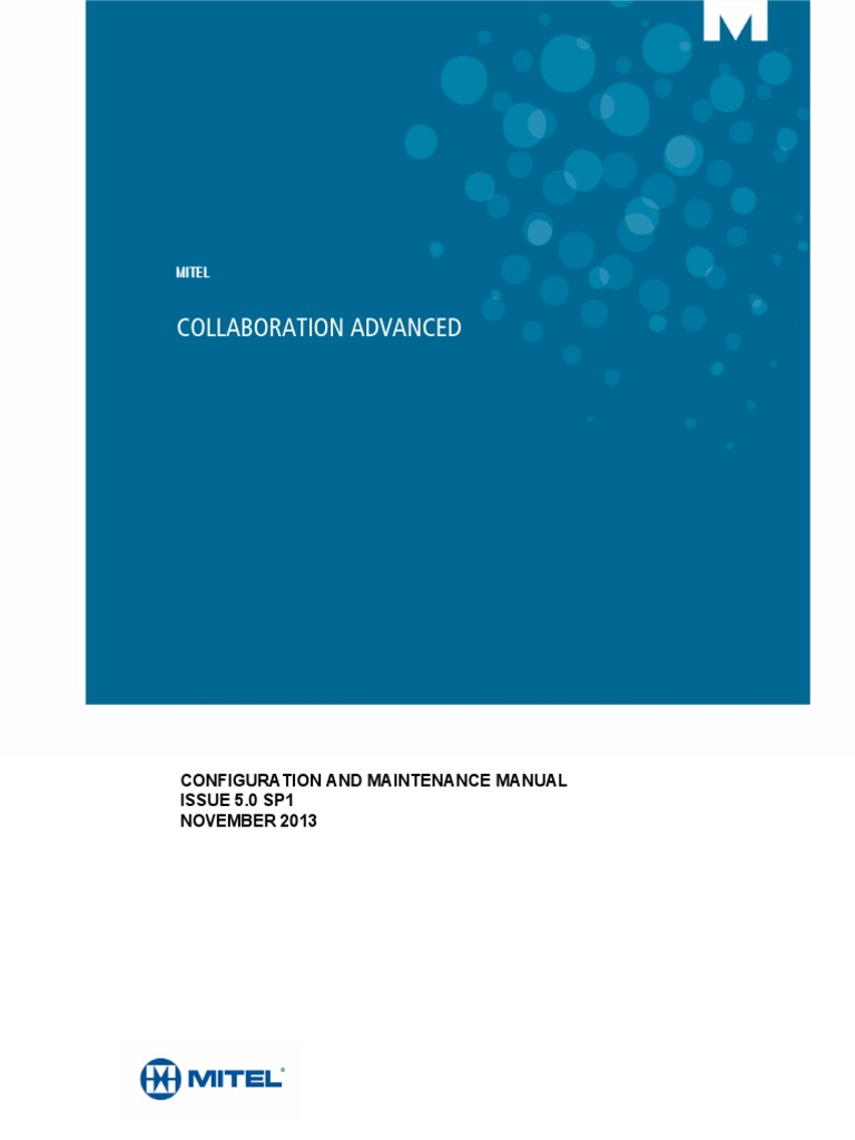 Mitel AdministrationGuide UCA v5 | PDF | Session Initiation Protocol | Port (Computer Networking)