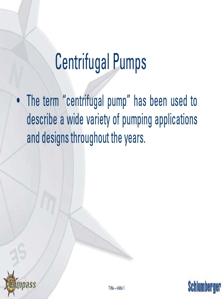 Esp Pumps Pdf Pump Mechanical Engineering