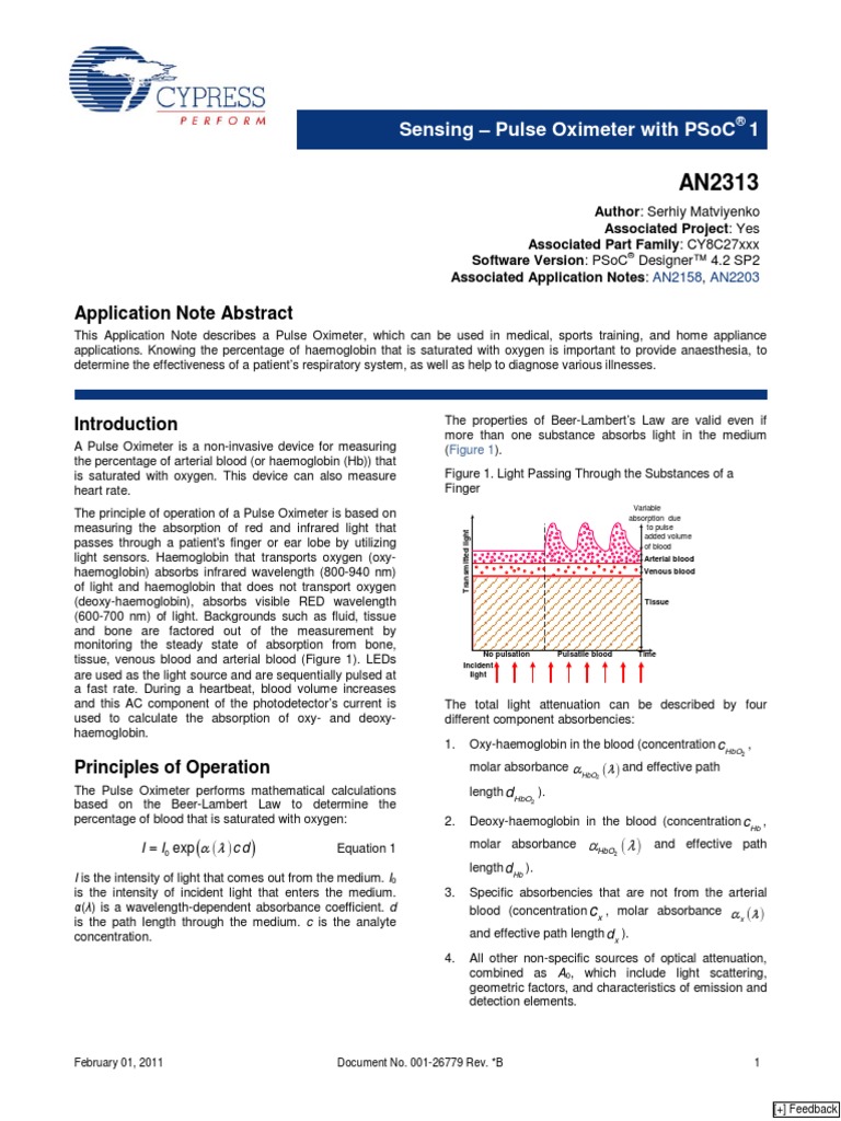 Cypress - Application Notes 20 PDF | PDF | Analog To Digital Converter ...